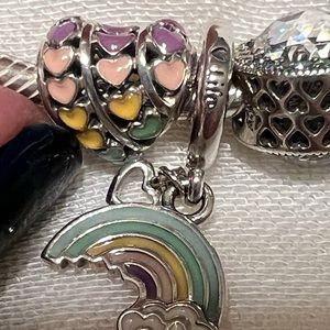 Pandora | Jewelry | Authentic Pandora Rainbow Charms | Poshmark